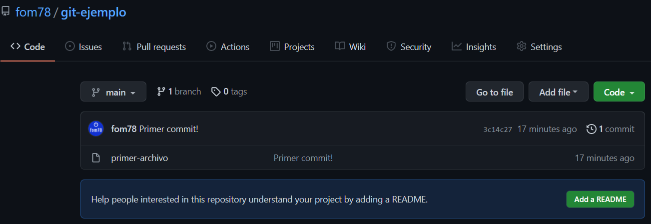 GitHub - fom78/git-ejemplo